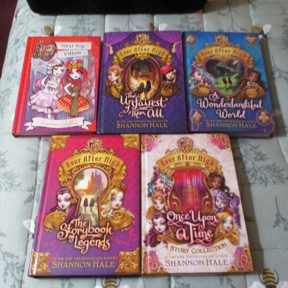 Ever After High | Other | Lot Of Five Ever After High By Shannon Hale ...